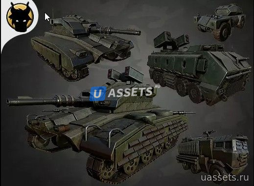 Realistic Military Vehicles Pack » UNITYHUB.PRO - бесплатные ассеты для ...