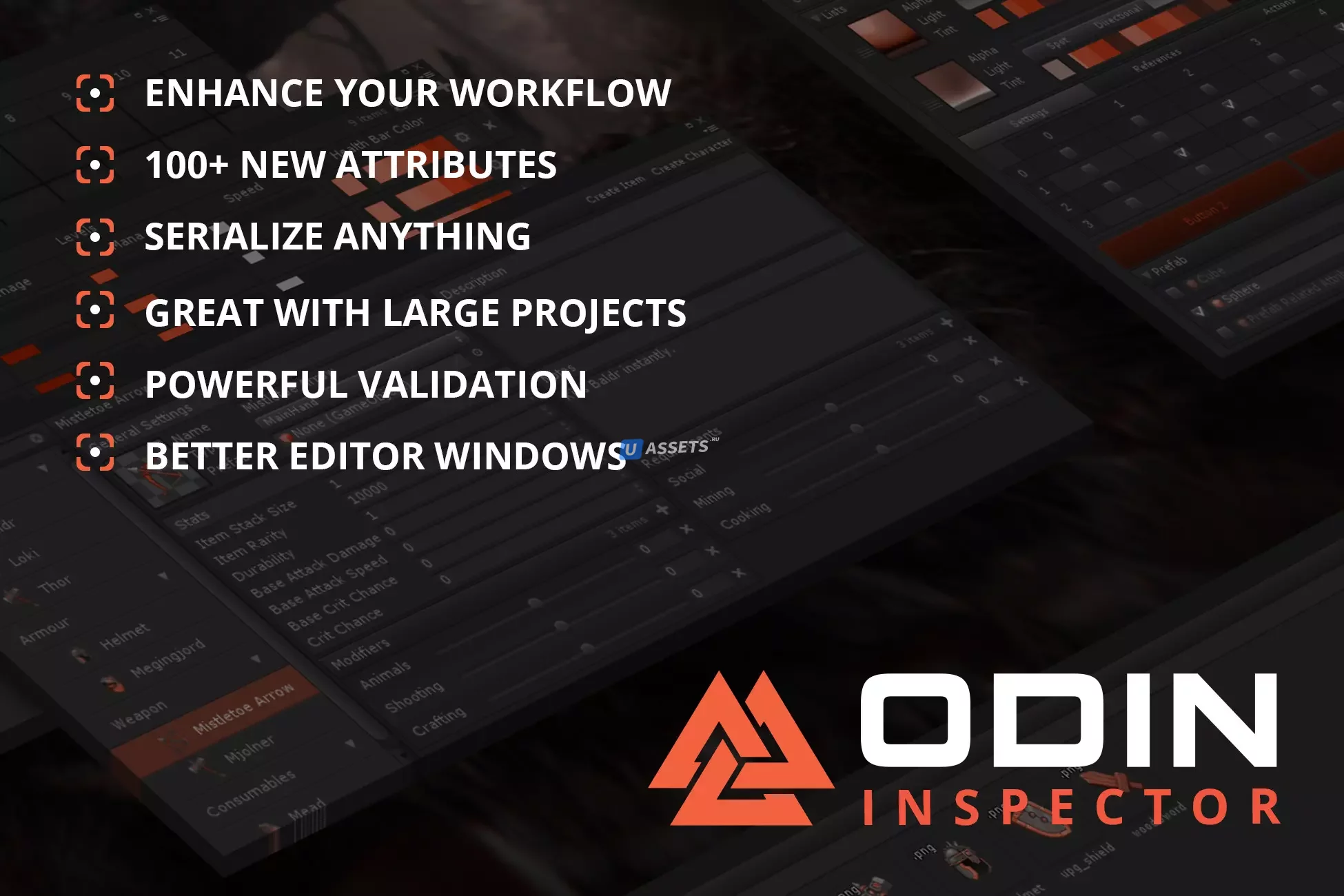 Odin - Inspector and Serializer » UNITYHUB.PRO - бесплатные ассеты для ...
